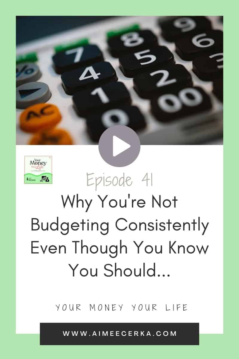 Why You’re Not Budgeting Consistently Even If You Know You Should