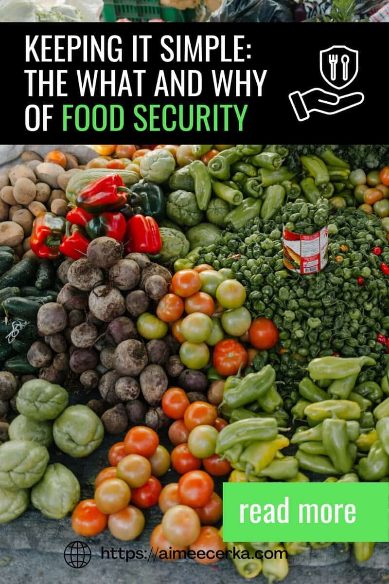 Keeping It Simple: The What And Why of Food Security